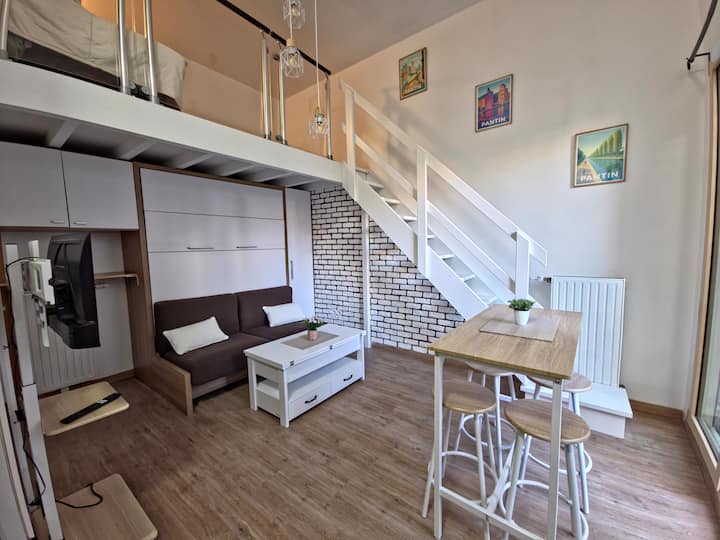 Le Brooklyn Parisien Au Bord Du Canal - Pantin