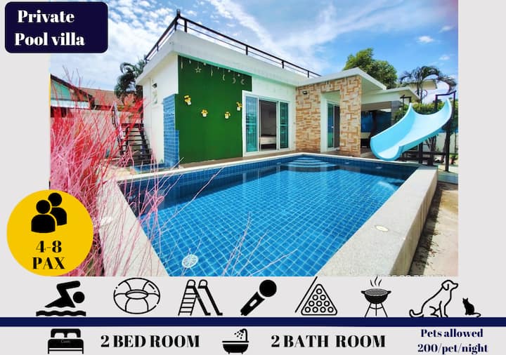 Little 2 Hua-hin Private Pool Villa From Beach 3km - Hua Hin
