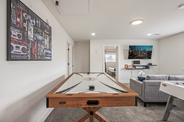 Htown Getaway | Game Room Bbq Fire Pit Sleeps 16 - Aéroport George-Bush de Houston (IAH)