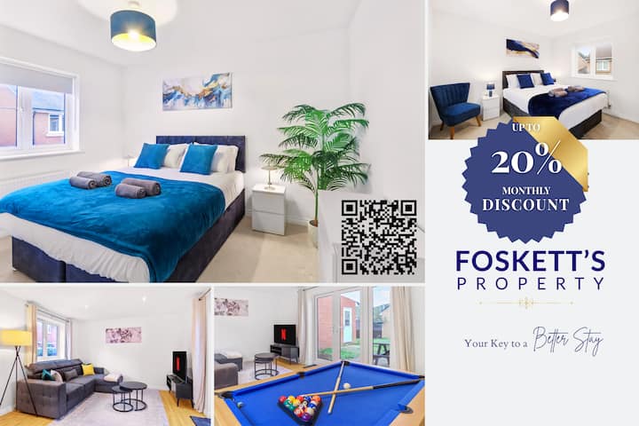 3-bed House With Parking | Ideal For Long Stays - Aylesbury