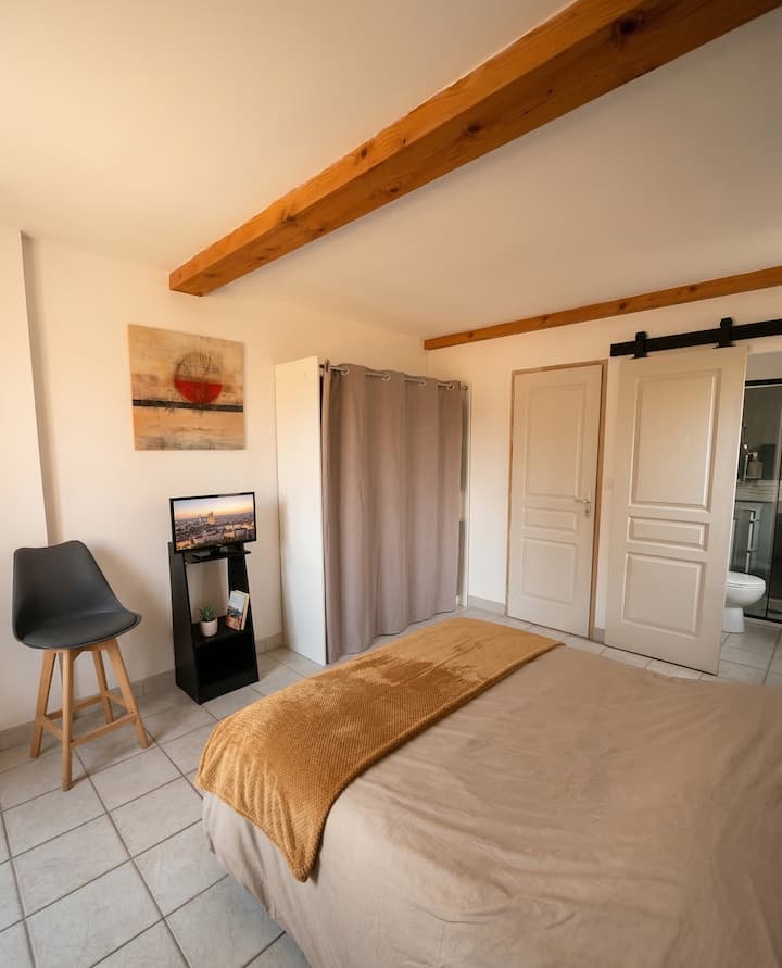 Studio Indépendant Dans Une Villa - Saint-Genis-Laval