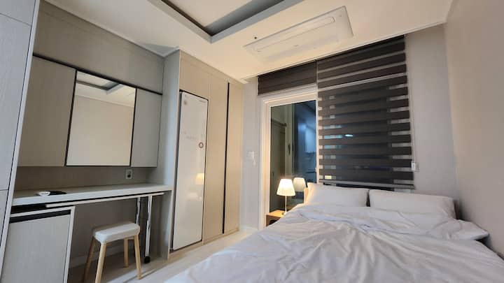 지온스테이 둔산4 | 시청역2분 | 무료주차 | Dcc | 성심당 | 신축 스튜디오 - Daejeon