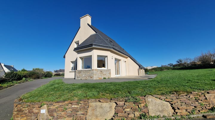 Grande Maison Lumineuse Avec Vue Mer à Locquémeau - Locquirec