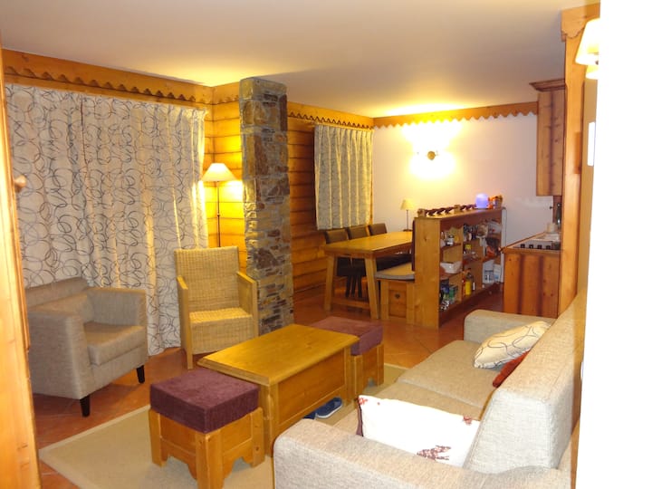 Appartement 8 Pers. 
Vue Vallée Mont Blanc - La Plagne