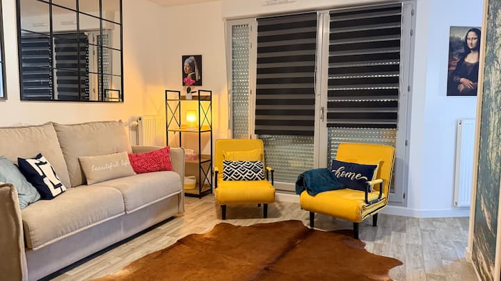 Chic & Cosy, Accès Rapide Paris & Stade De France - Épinay-sur-Seine