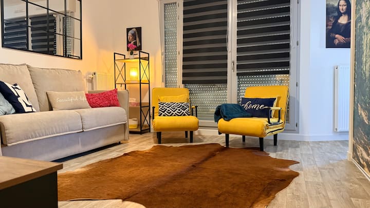 Chic & Cosy, Accès Rapide Paris & Stade De France - Épinay-sur-Seine