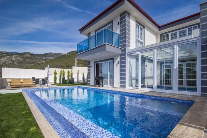 Heated Indoor Pool Secluded Luxury Villa - Kaş