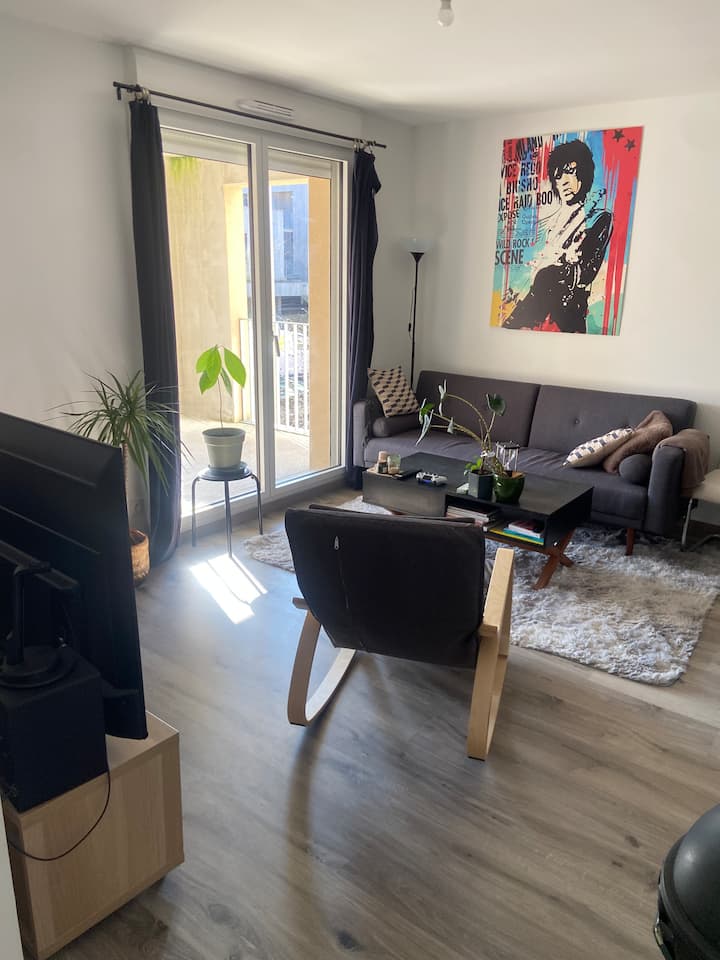 Appartement Cosy Nantes - Quartier Calme - Carquefou