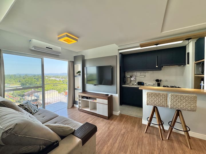 Apto 7º Andar + Central + Pôr Do Sol + Em Até 6x - Santa Cruz do Sul