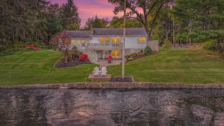 Arrowhead Riverfront Kayaks Patio 30 Min To Nd! - Middlebury, IN