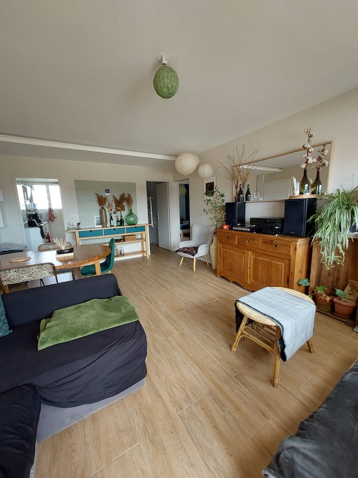 Appartement Calme, Lumineux à Côté Des Gratte Ciel - Villeurbanne