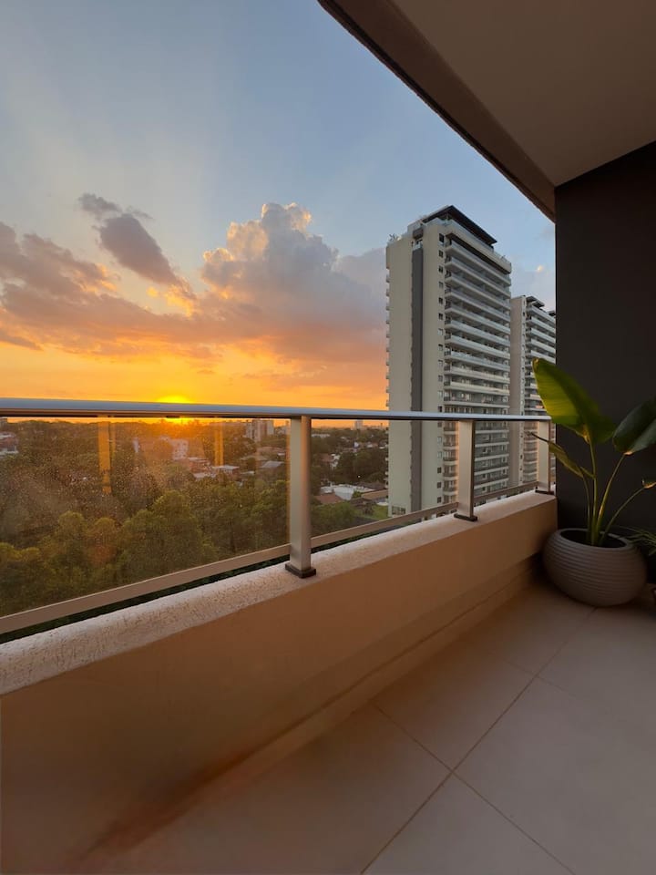 Hermoso Apart En La Mejor Zona. Edificio Fortaleza - Asunción