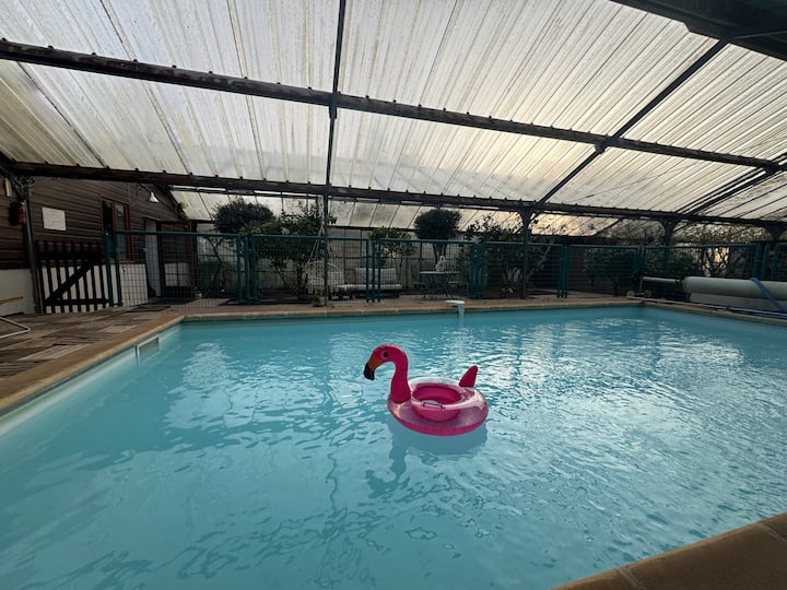L'oasis Des Falaises Serre Tropicale, Piscine - Étretat