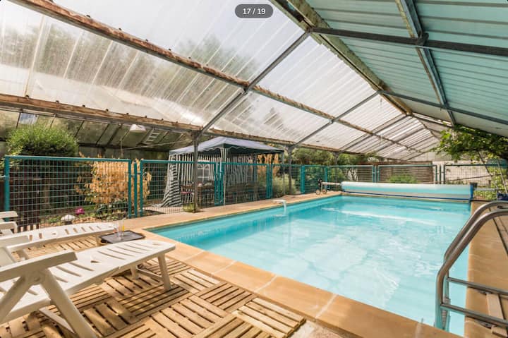 Gite La Pépinière - Nature, Piscine, Serre. - Étretat