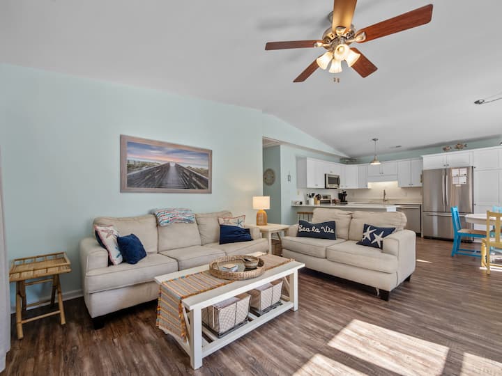 Just Beachy West | Game Room | Short Walk To Beach - Emerald Isle, NC