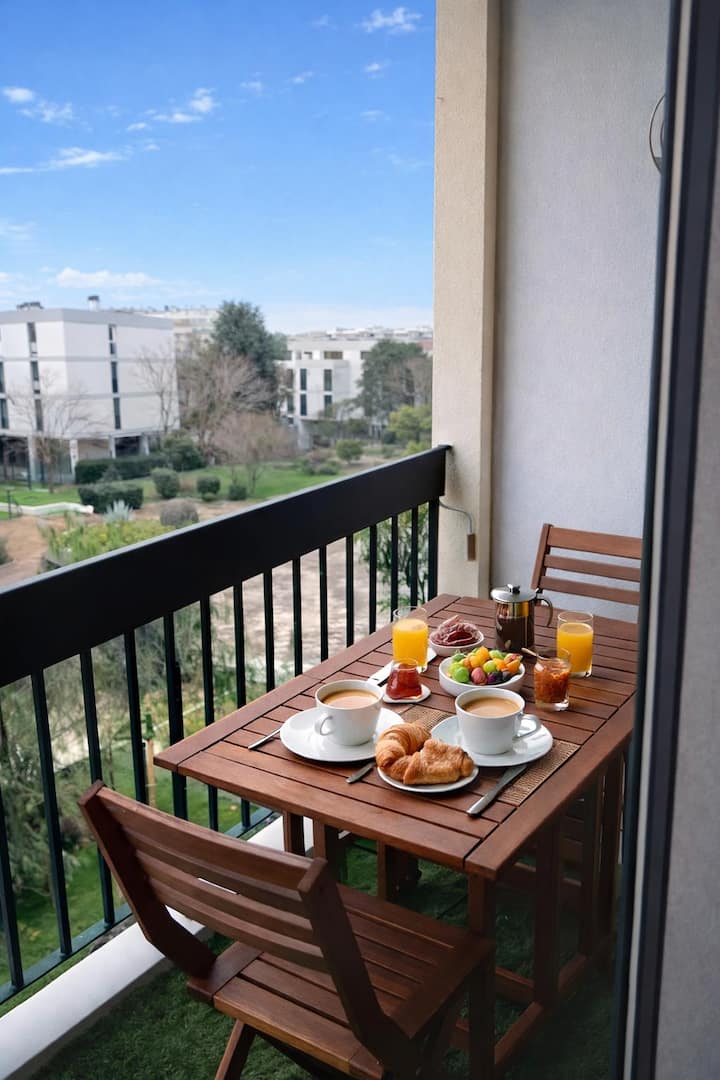 T2 Clim • Parking Privé • Plage 300 M • - Saint-Cyprien Plage