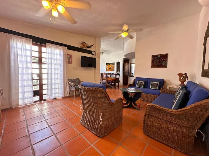 Casa Para 10 Personas, A 15 Minutos Del Centro. - Puerto Vallarta
