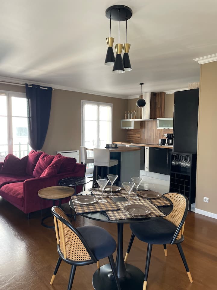 Appartement 2 Chambres 3 Min Disneyland Paris - Chessy