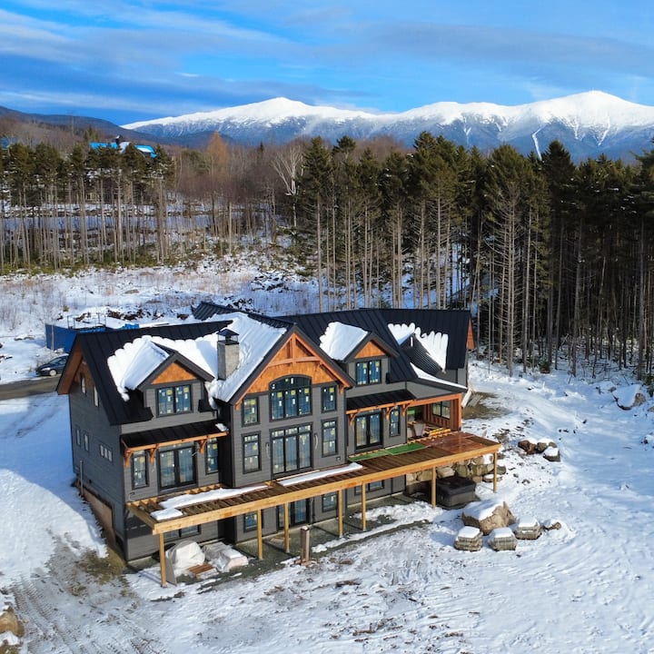 Custom Timber Frame Home With Bretton Woods Views - Bretton Woods, NH