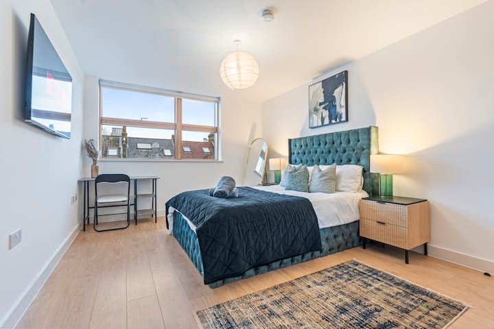 1br Flat Sleeps 6 | 15 Mins To Central London - Ravensbourne University London