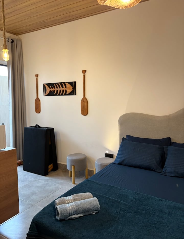 Onda Studios 1 - Completo C/ar Cond. E Cozinha - Bertioga