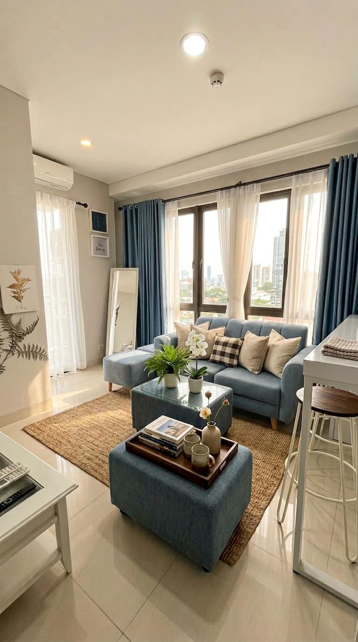 Sky High City View 2br Corner Condomonium - Batam