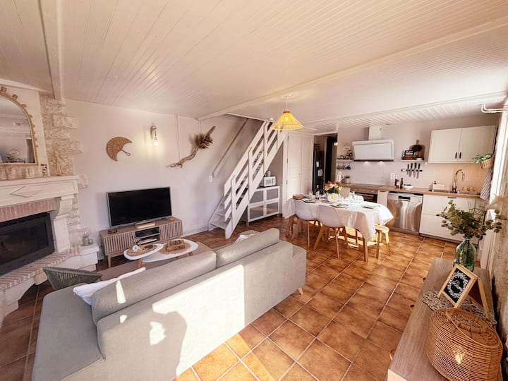 Maison Charentaise Chaleureuse Au Cœur Des Vignes - Saujon