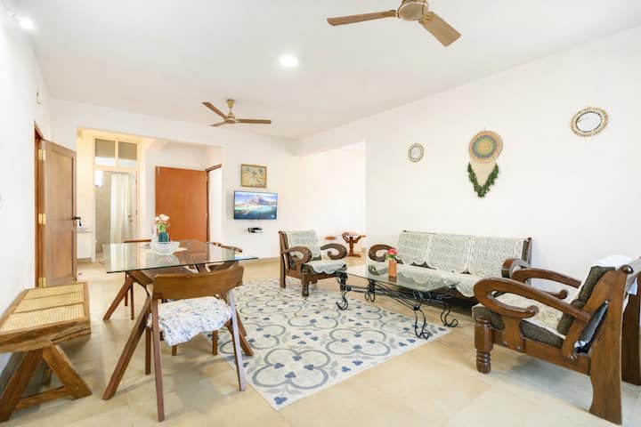 Belair2 Goa Rajan Villa Near Panjim Ribandar Hill - Goa