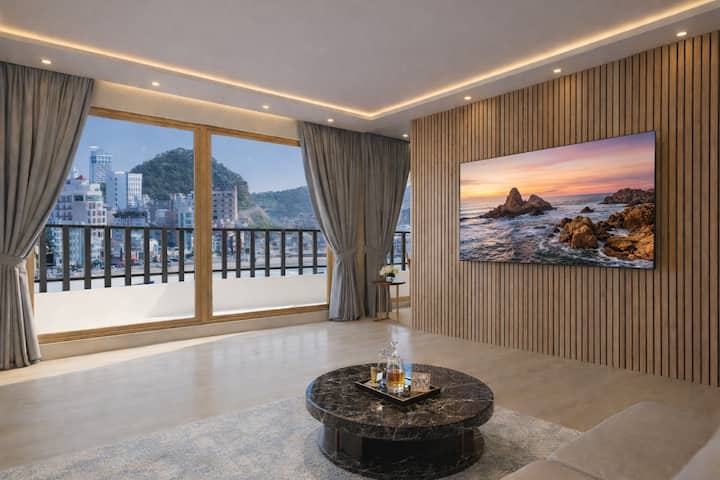 S8_20인 | 해운대 오션뷰 | 펜트하우스 | 복층 | 테라스 Bbq | 오픈 할인 - Busan