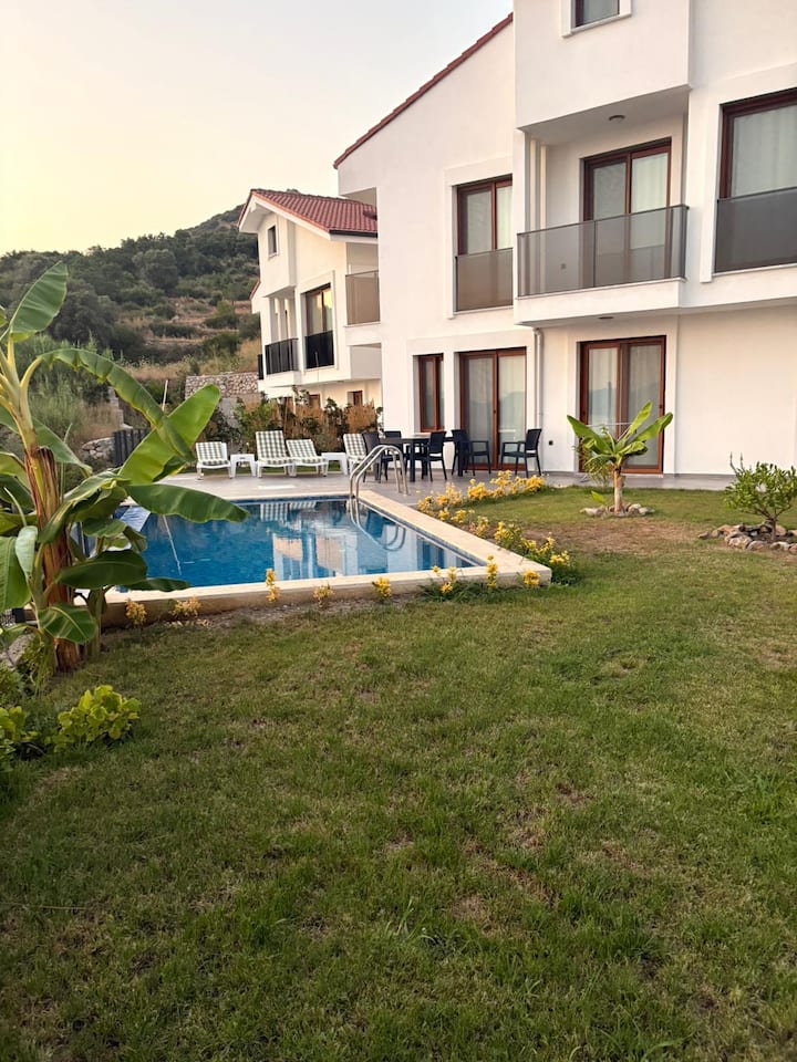 Mabeyn Villa Söğüt | Deniz Manzaralı Lüks Villa - Selimiye