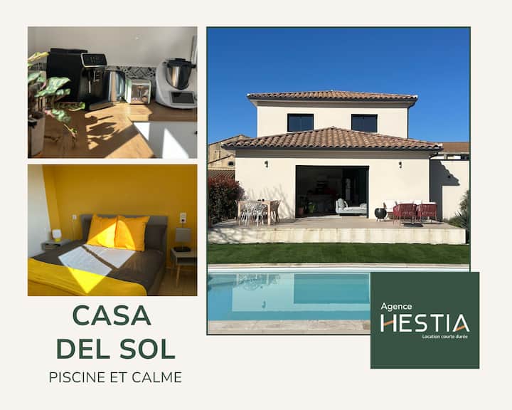 Casa Del Sol – Proche Centre Piscine Et Parking - Arles, France