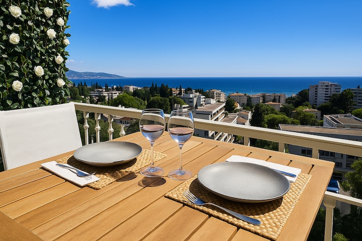 Appartement Nice Ouest Dernier éTage Vue Mer - Nizza