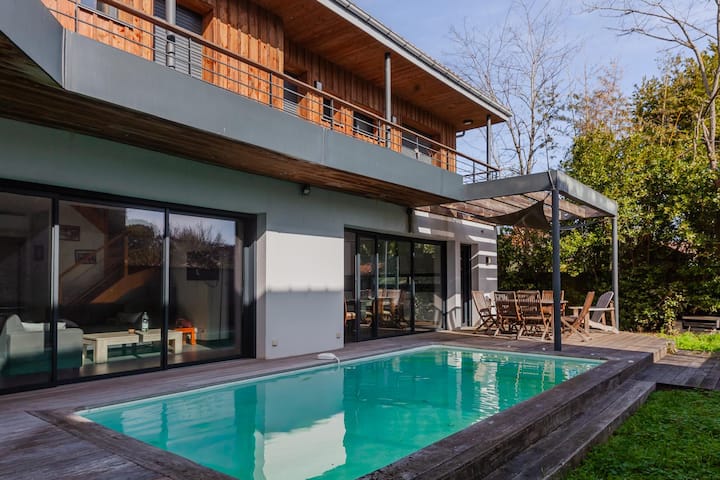 Villa Piscine Plage & Centre Andernos - Andernos-les-Bains