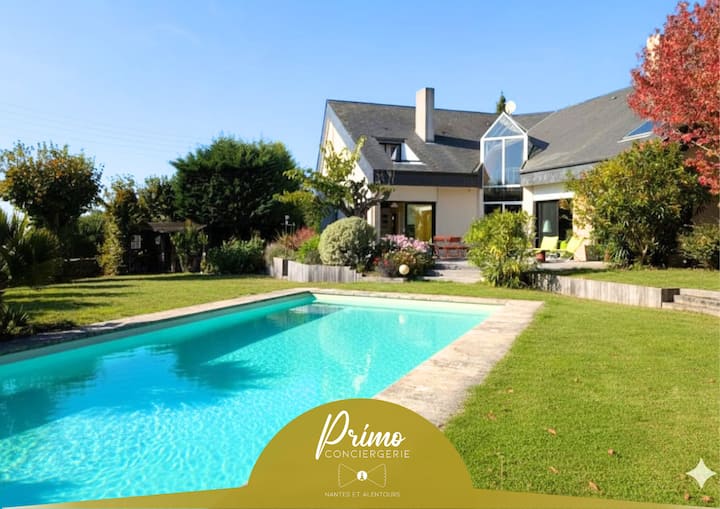 La Dolce Villa, Grande Maison Piscine 11 Personnes - Loire-Atlantique