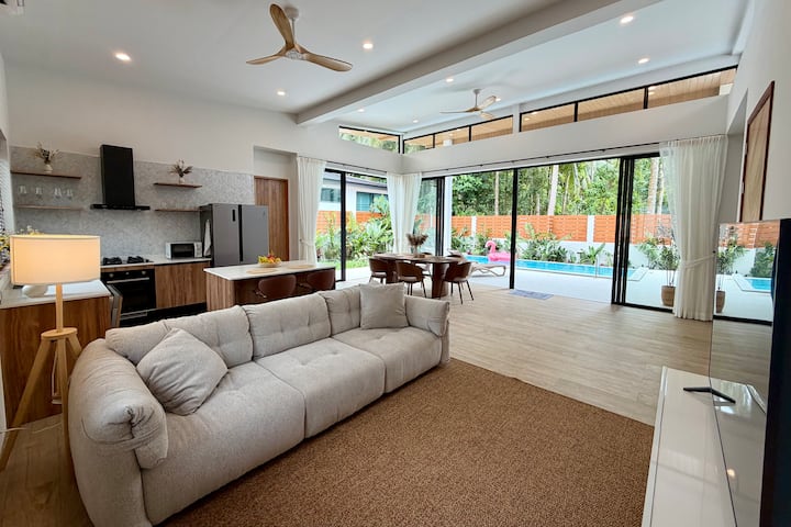 Brand New Modern Designer Villa 2br W Private Pool - Ko Pha Ngan