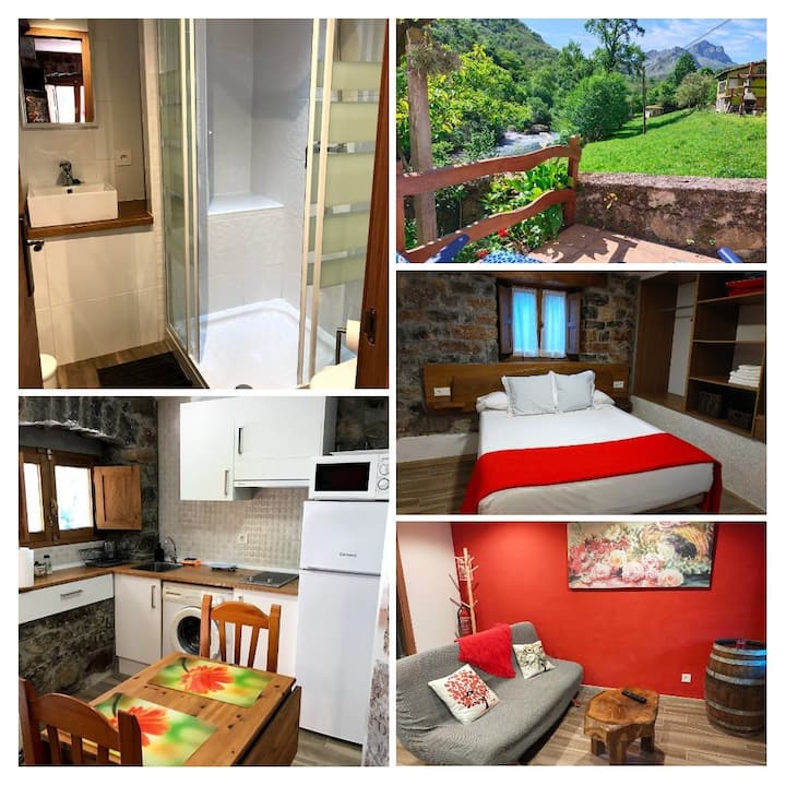 Habitación Independiente Con Barbacoa Y Vistas - Cangas de Onís