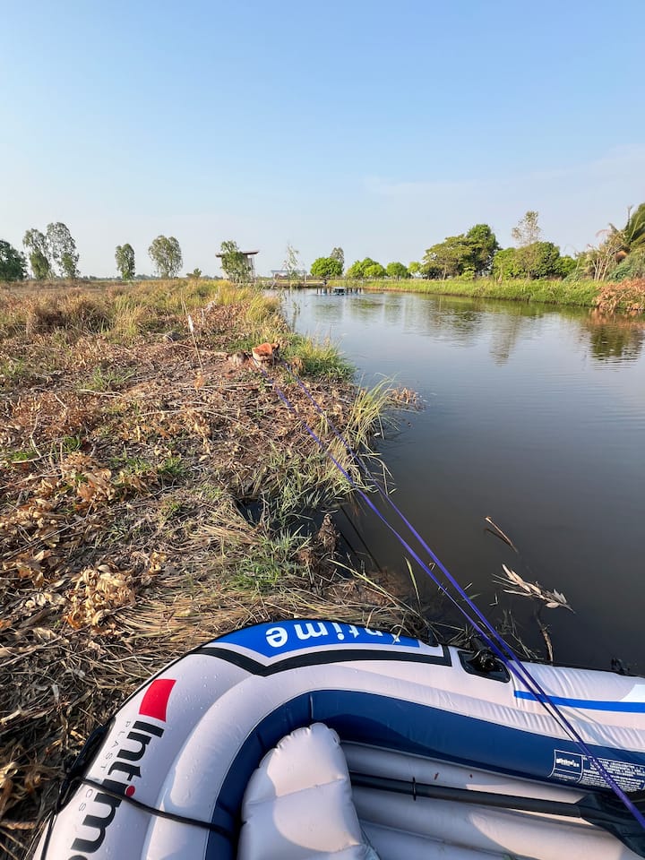 Rural-style Accommodation With Rice Field Views - Wang Thong