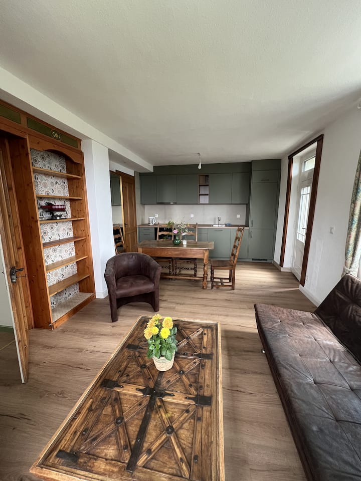 Charming Garden Apartment With Lake Views In Glion - Montreux