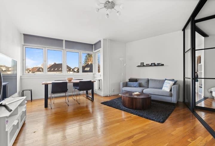 Stilren Leilighet På Frogner Med Utsikt - Oslo