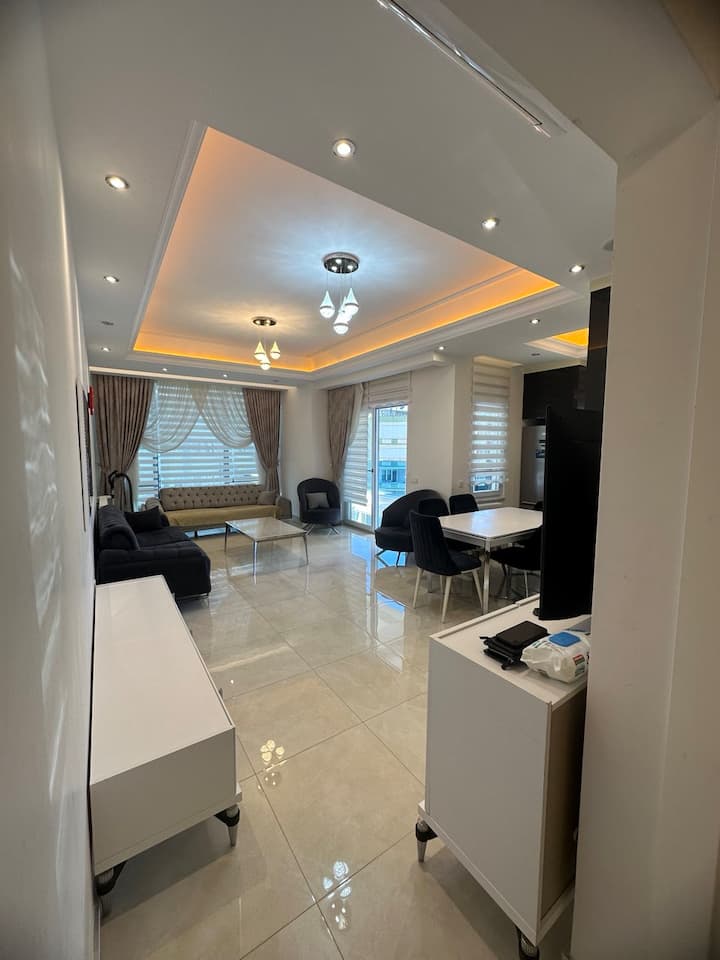 Квартира 2+1 - 110кв.м
2 отдельные комнаты - Mahmutlar