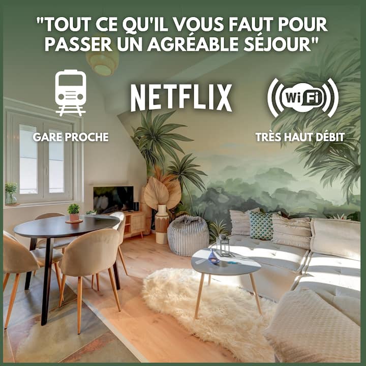 T2 *Green Place* X2 Pers - Centre Vénissieux - Vénissieux