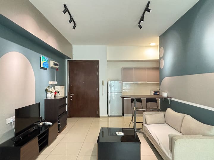 Convenient 2queen Studio@ Regalia Walk To Pwtc - Selangor