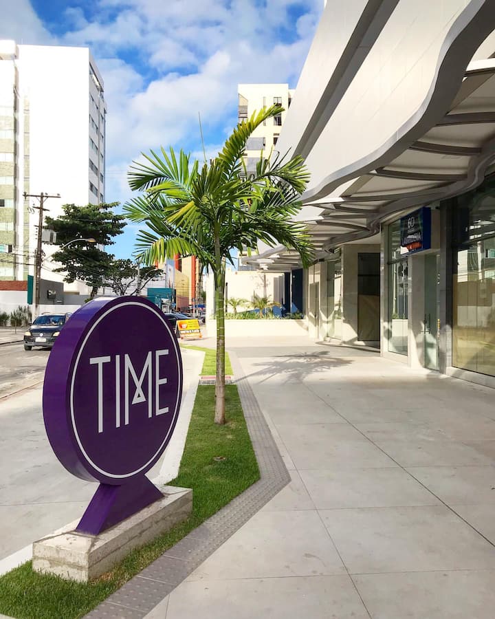 Time1111 - Varanda/piscina Borda Infinita/garagem - Maceió