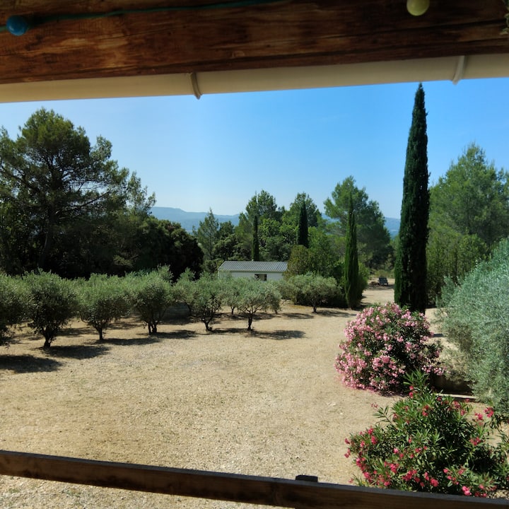 Maison Dans La Pinède Au Calme Pour Six Personnes - Lauris