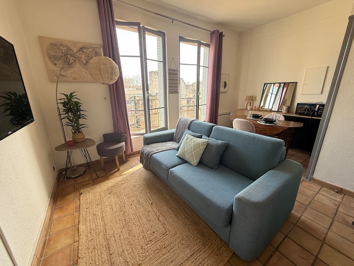 Studio Lumineux Avec Vue Sur Le Palais Des Papes - Avignon