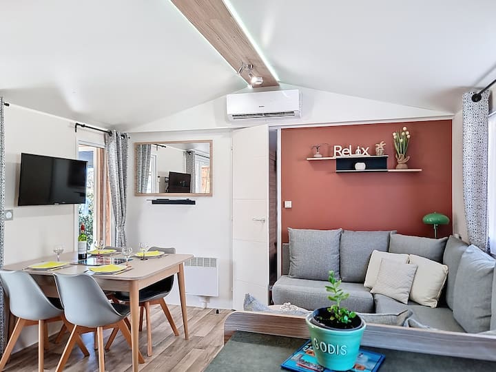 Mh22 Mobil-home Confort *Clim *Piscines *2km Plage - Vendée