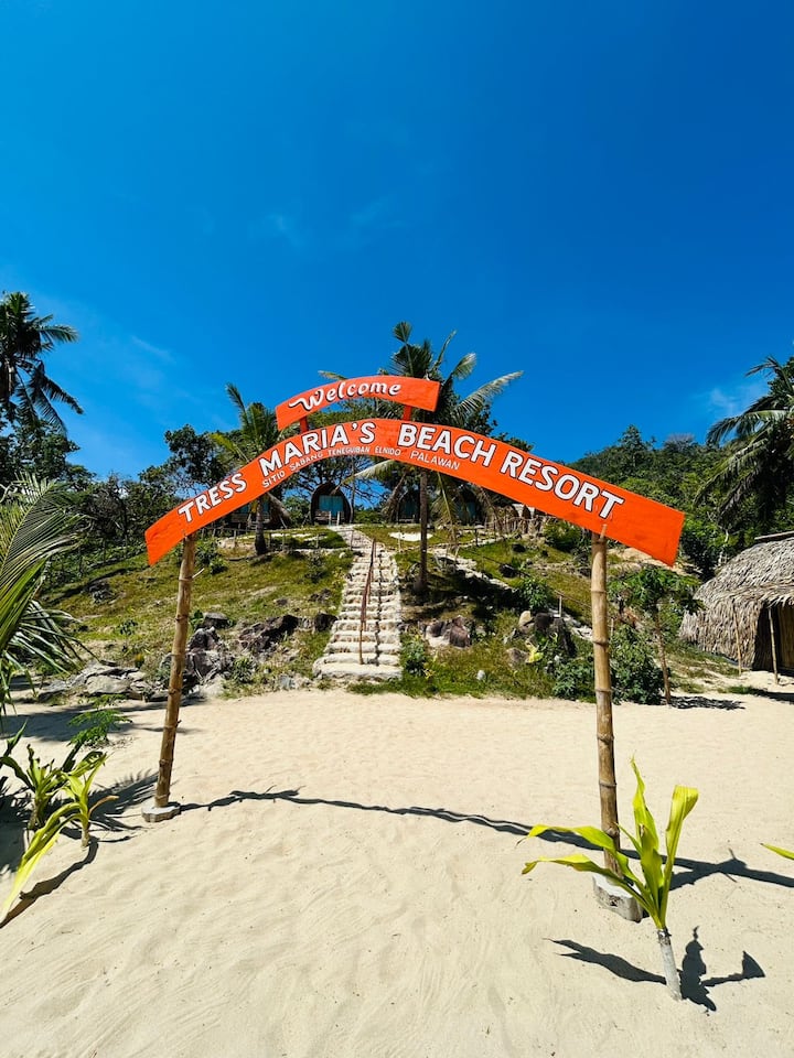 Tress Maria's Beach Resort Room 1 - El Nido