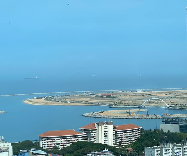 Luxury 2br 33rd Floor Ocean View Twinpeaks Colombo - 可倫坡