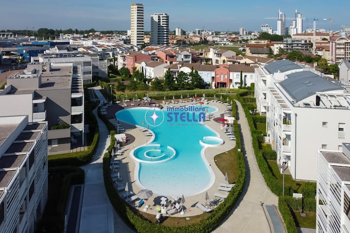 Laguna Park #Three-room Apartment #[Swimming Pool] - Jesolo