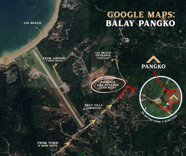 Balay Pangko: Nature Escape Near Lio Beach&airport - El Nido